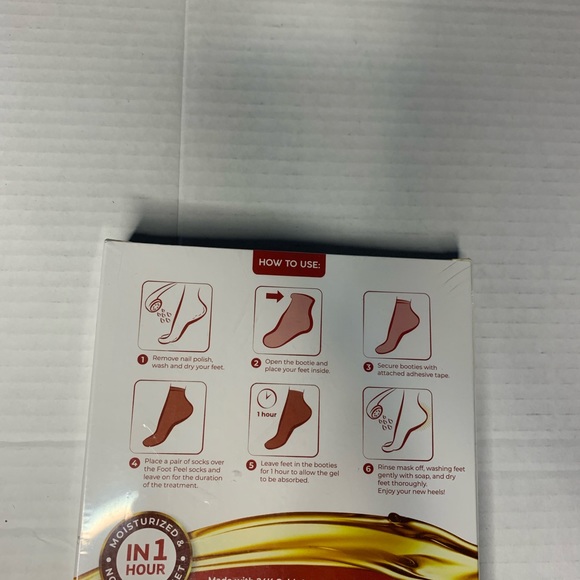 Skincare | Golden Feet Foot Peel Mask | Poshmark